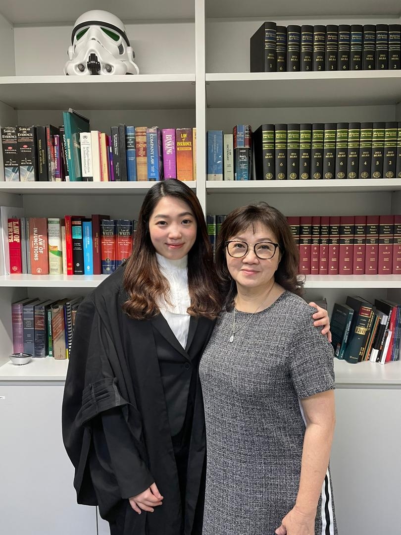 Chin Yuen Xin's call to the Bar - AmerBON, Advocates