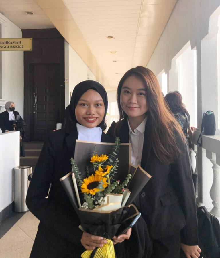 Nur Izni Syazwani binti Ahmad's call to the Bar - AmerBON, Advocates