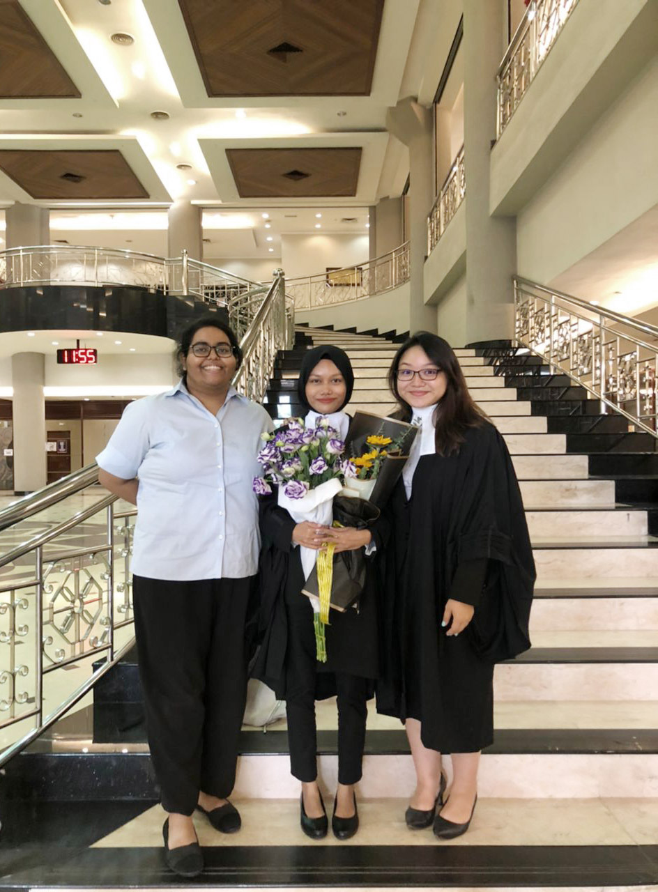 Nur Izni Syazwani binti Ahmad's call to the Bar - AmerBON, Advocates